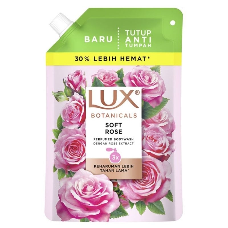 Jual Lux Botanicals Sabun Mandi Cair Soft Rose Refill 400 ml | Shopee Indonesia