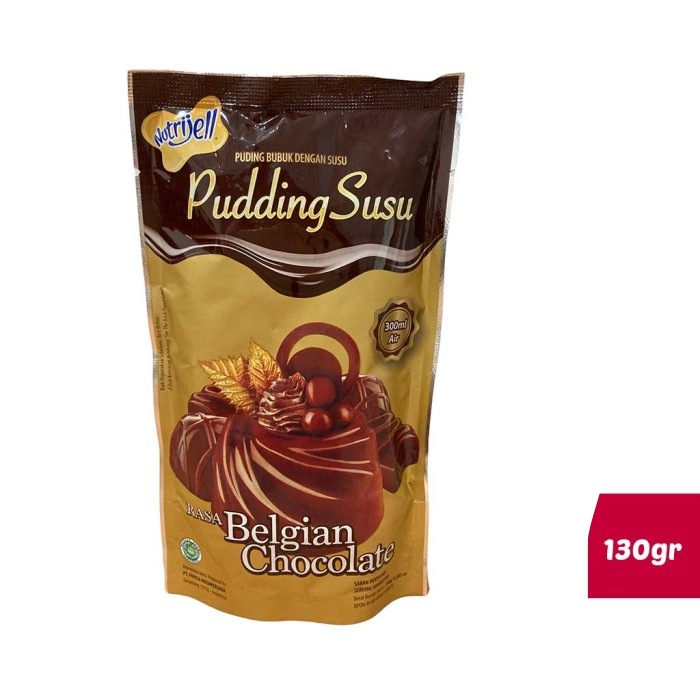 Jual Nutrijell pudding belgian chocolate puding susu cokelat belgia ...
