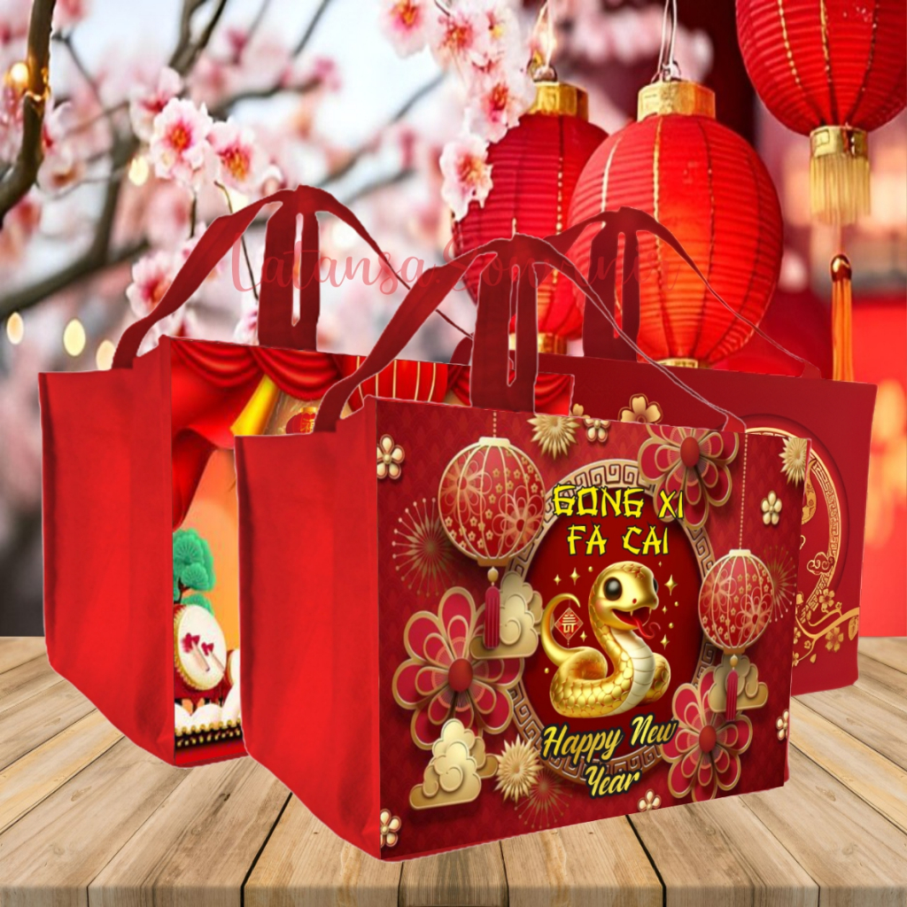 Jual TAS READY STOCK IMLEK MUAT BENTO/TAS IMLEK/TAS CHINESE NEW YEAR ...