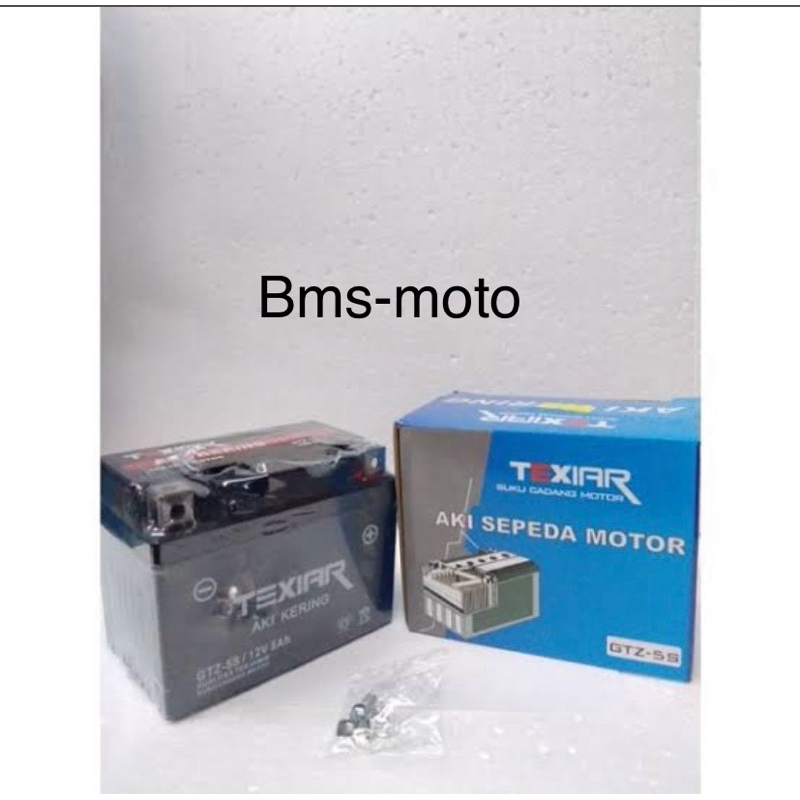 Jual Aki/battery motor untuk BEAT KPH Gtz5s merek texiar | Shopee Indonesia