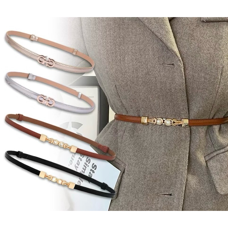 Jual Ikat Pinggang Wanita B103 Gesper Kulit Cantik Kecil Casual Belt Korea Simple Sabuk | Shopee ...