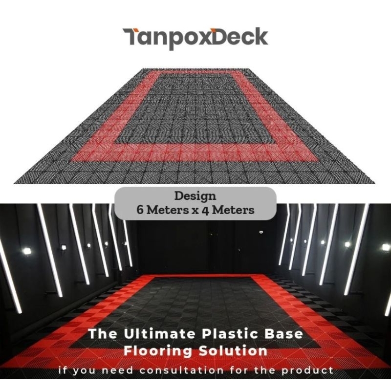 Jual alas Lantai modular / modular floor detailing untuk garasi rumah ...