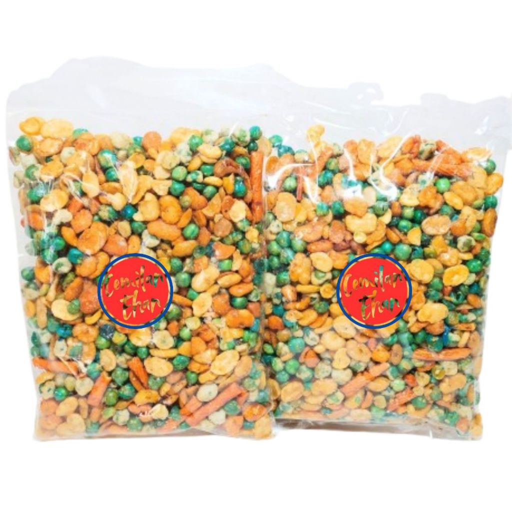 Jual Kacang Campur Mix Garing Renyah Murah Enak 250 Gr | Shopee Indonesia