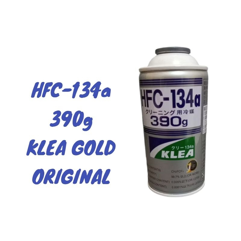 Jual Freon R-134 Refrigrigrant HFC-134a Klea Gold 390 Gram Original ...