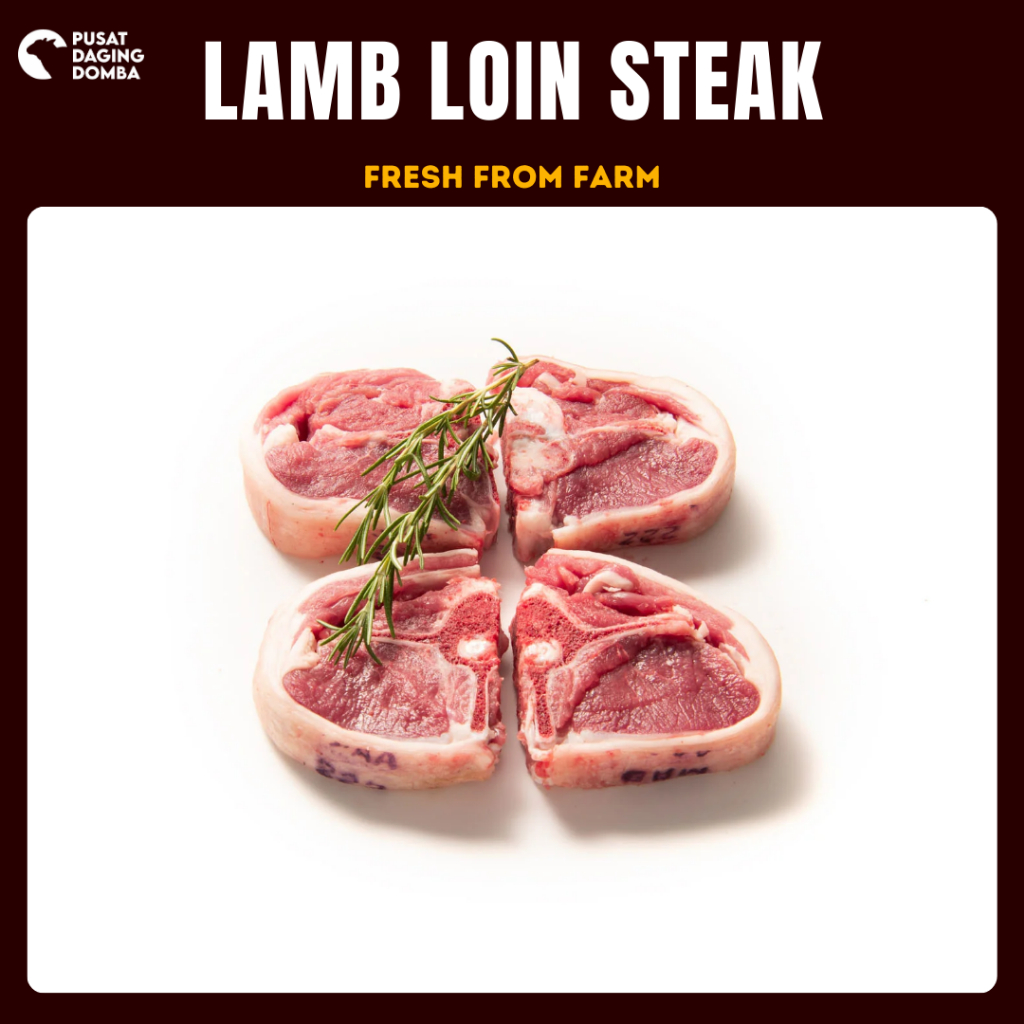 Jual Lamb Loin Steak 500 gr - Daging Domba Muda | Shopee Indonesia
