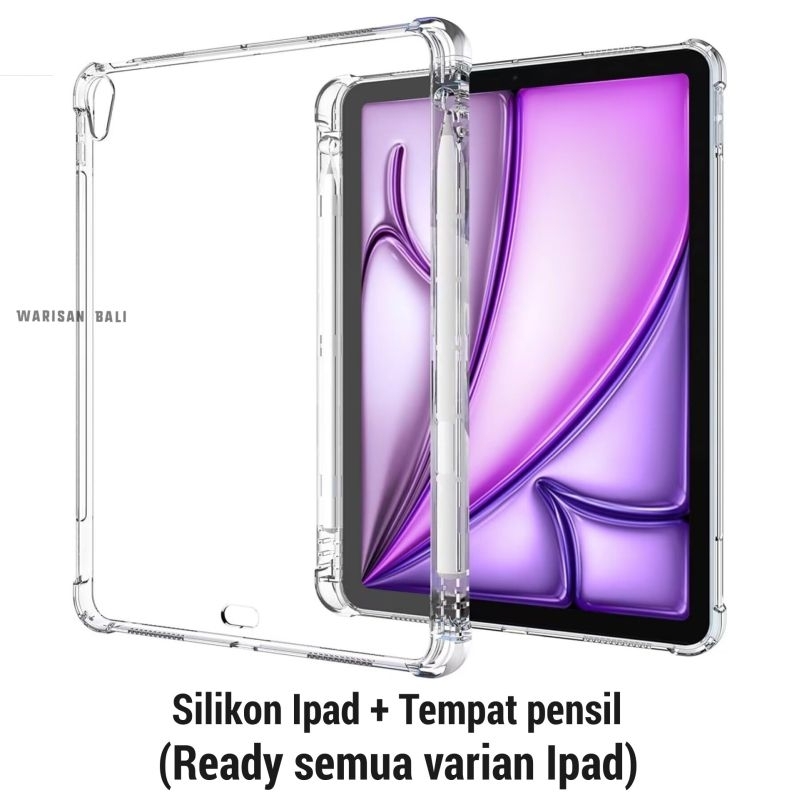Jual Case Ipad Silikon Softcase Semua Varian Gen 9 10 11 A16 Air 5 6 7 ...