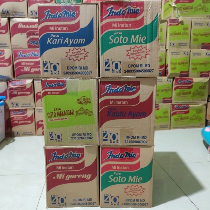 Jual INDOMIE 1 DOS ALL variant & MIX isi 40' pcs | Shopee Indonesia