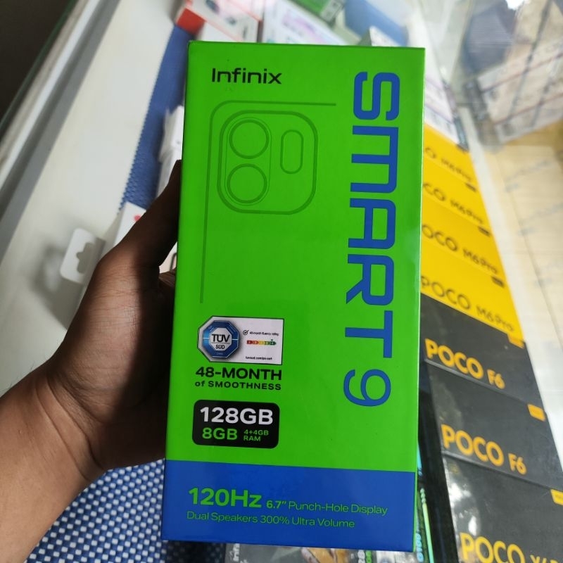 Jual INFINIX SMART 9 4/128 GARANSI RESMI BNIB NO REPACK | Shopee Indonesia
