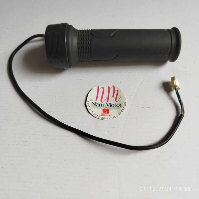Jual handle gas sepeda listrik motor listrik dengan satu tombol ...