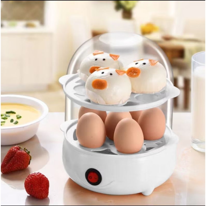 Jual Alat Rebus Telur 220 V 50Hz, Electric Egg Cooker Boiler Alat ...