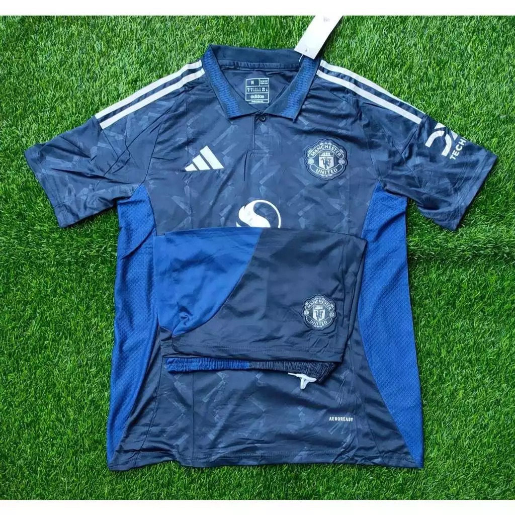 Jual FULLSET BAJU + CELANA MU AWAY 2024/2025 HIGH QUALITY | Shopee ...
