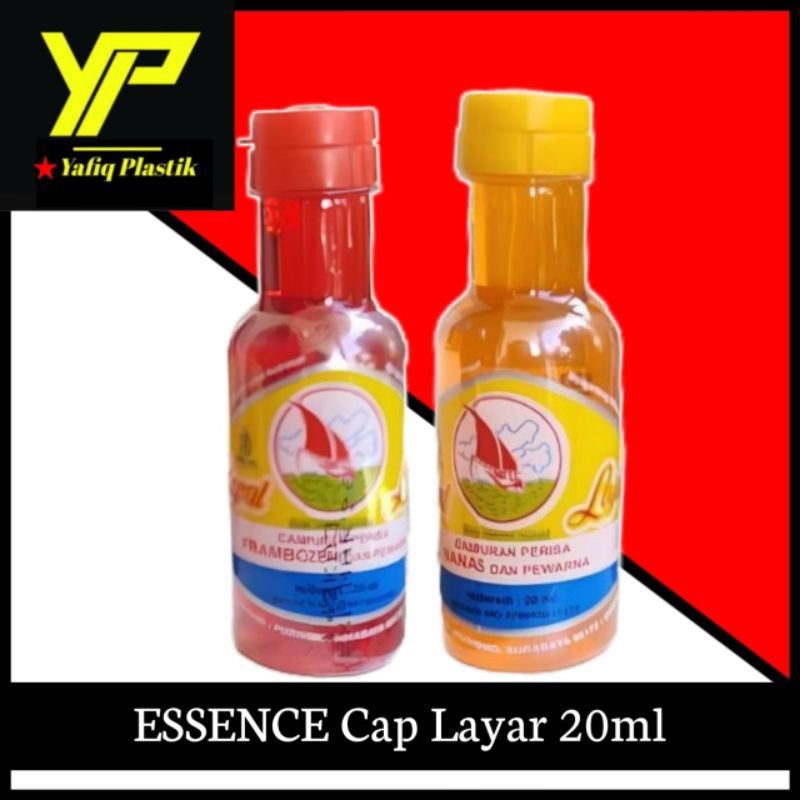 Jual ESSENCE / FRAMBOZEN / VANILI CAP LAYAR 20ml / vanili Cap kapal ...