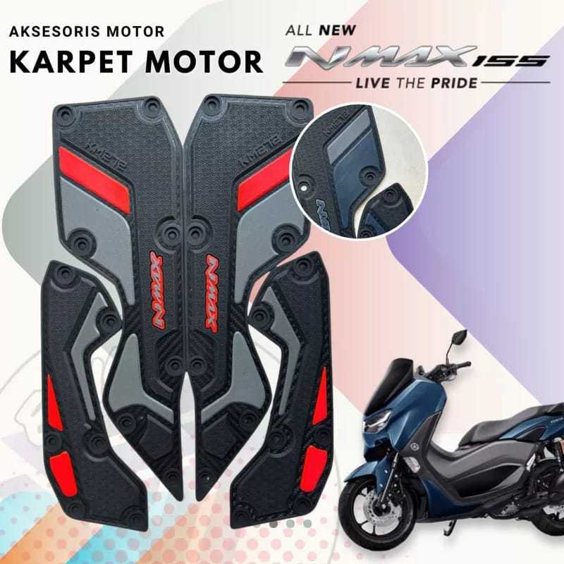 Jual Aksesoris Karpet Motor Yamaha Nmax 2020-2024 New/ Pijakan Kaki ...
