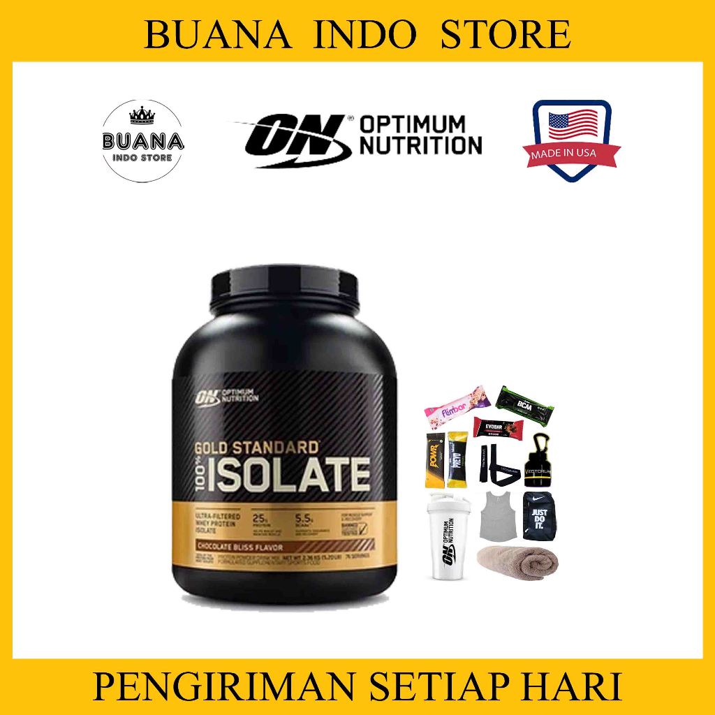 Jual Optimum Nutrition Gold Standard Isolate Protein 5 lbs - Suplemen ...