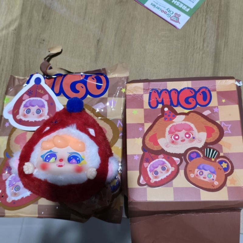 Jual migo v4 dream circus blind box selected red hat sheep original bag ...