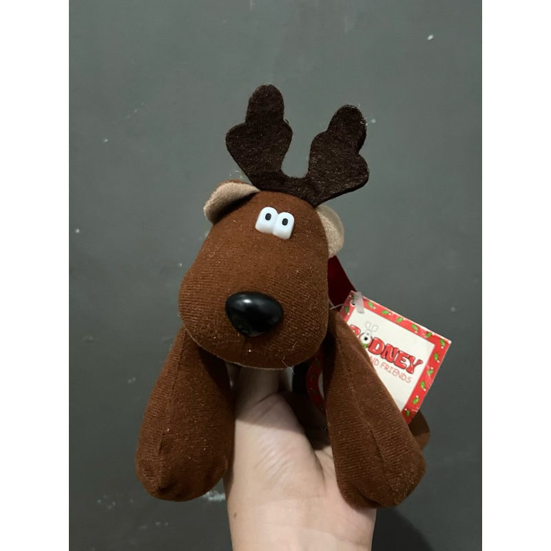 Jual rodney reindeer halmark burger king vintage 1987 softtoys | Shopee ...