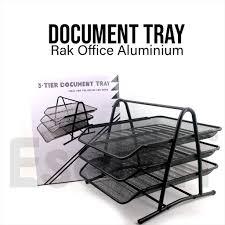 Jual Rak Kertas Dokumen Surat 3 Susun - Paper Document Letter Tray 3 ...