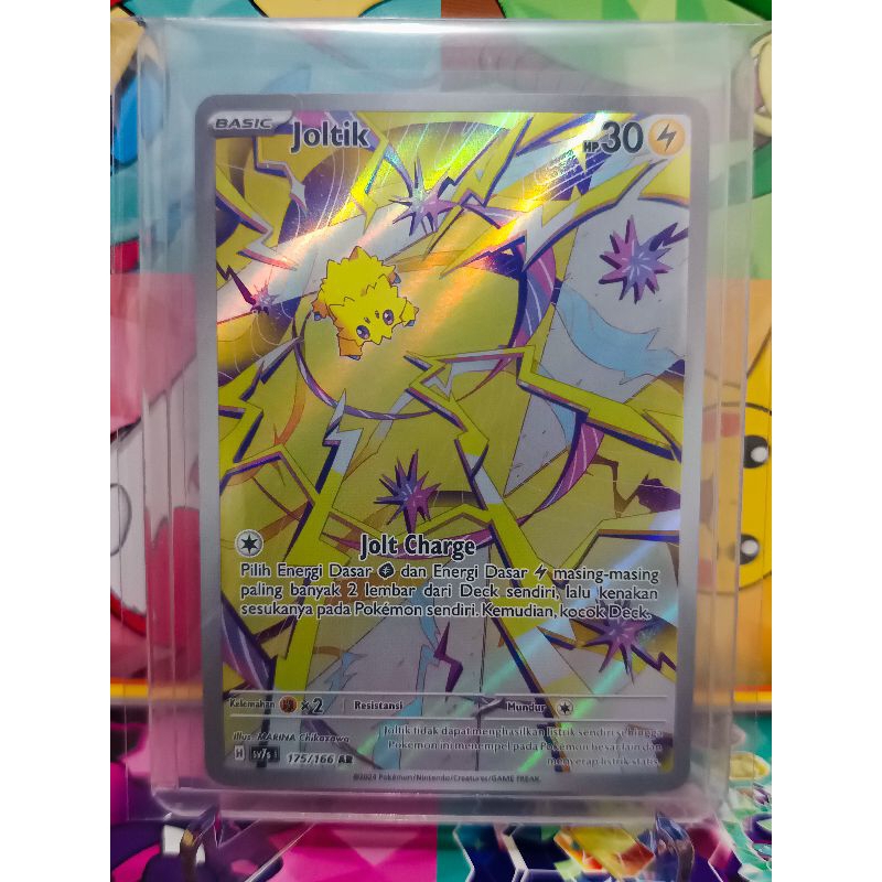 Jual Kartu Pokemon (ID) Joltik 175/166 AR | Shopee Indonesia