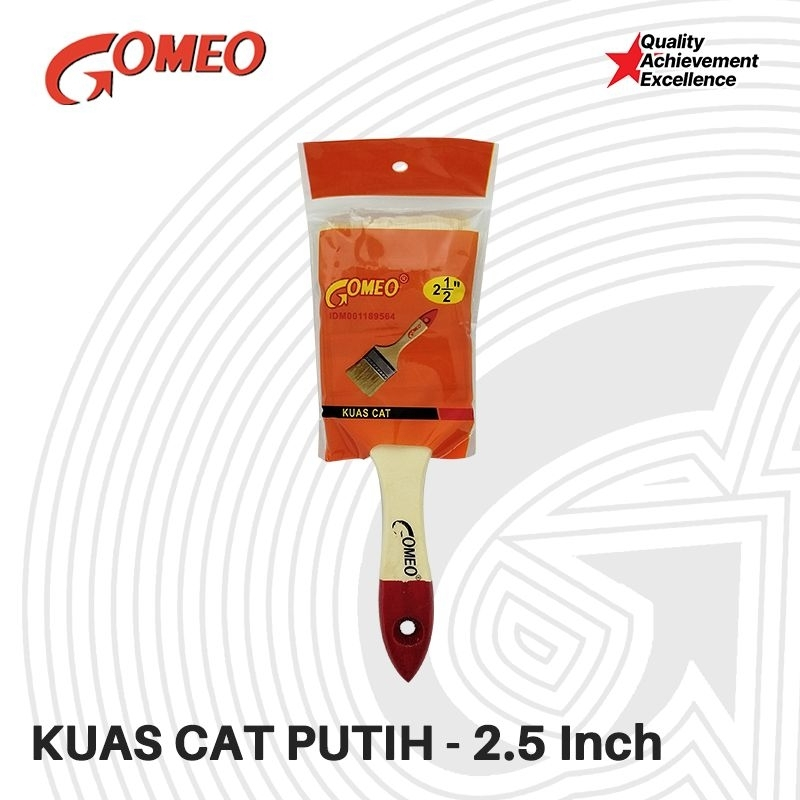 Jual Kuas Cat Dinding TEMBOK Premium MEREK Gomeo UKURAN 1''Inch ...