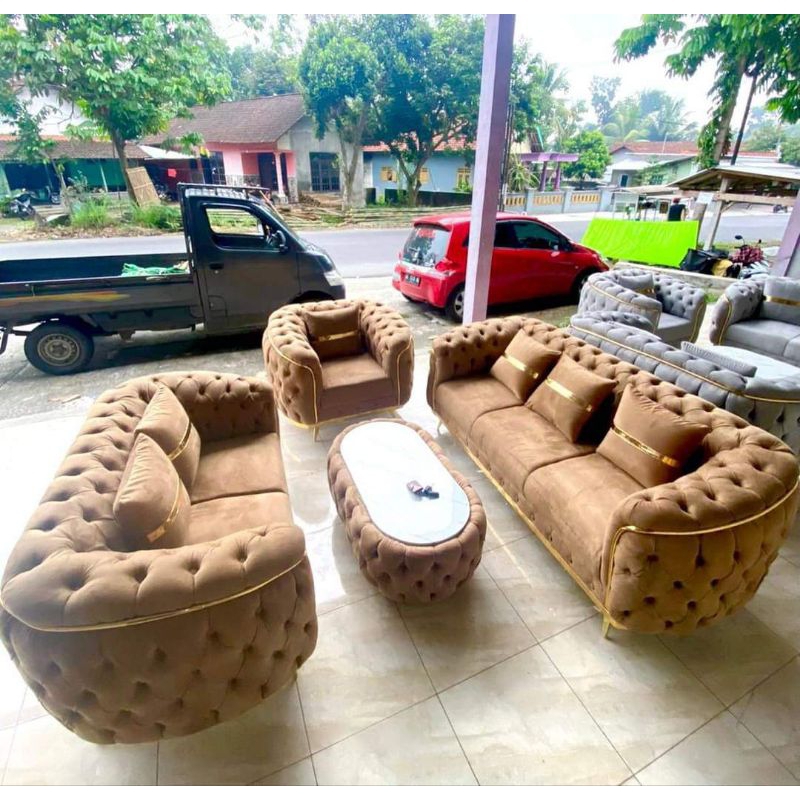 Jual sofa turki tipe 321/sofa/sofa minimalis | Shopee Indonesia