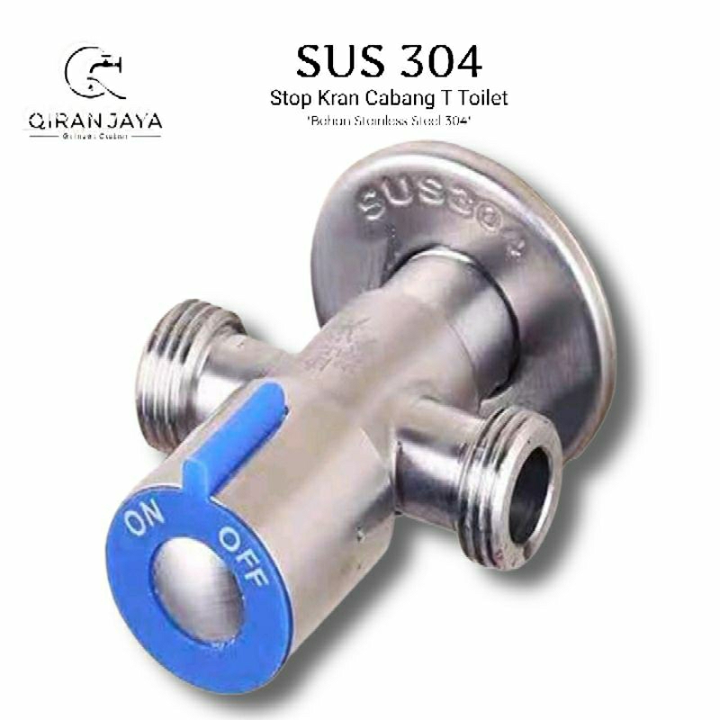 Jual Stop Kran Double 1/2 Inch Stop Kran Cabang Stop Kran Shower Bidet ...
