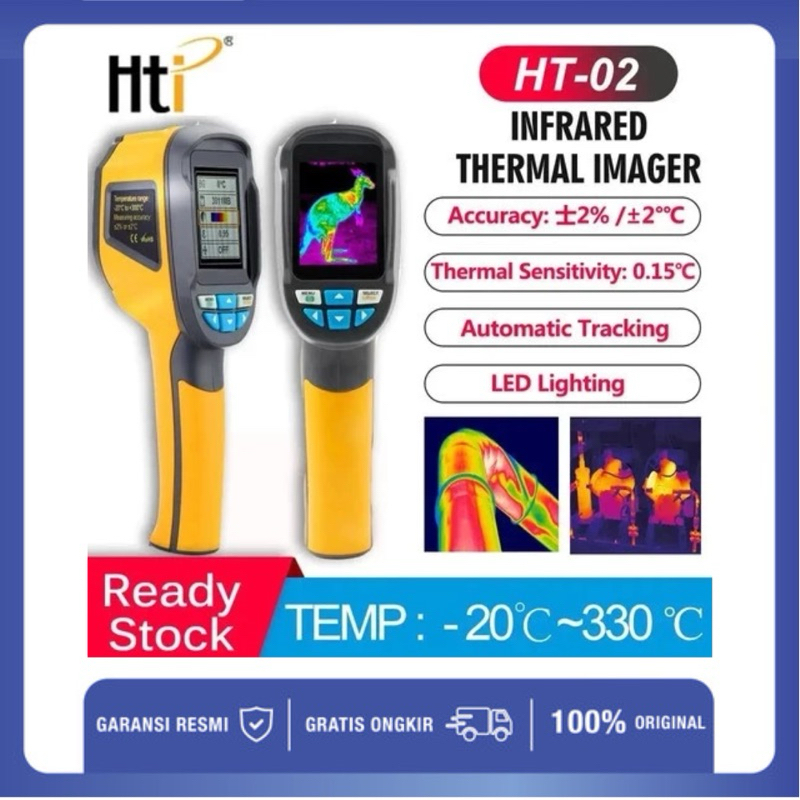 Jual Kamera Termal HT-02 HTI Original Thermal Imager Camera HT02 ...