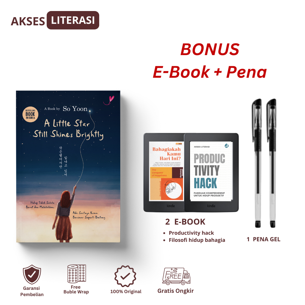 Jual Reneluv - Novel A Little Star Still Shines Brightly - 작은별이지만 빛나고 있어 - So Yoon | Shopee ...