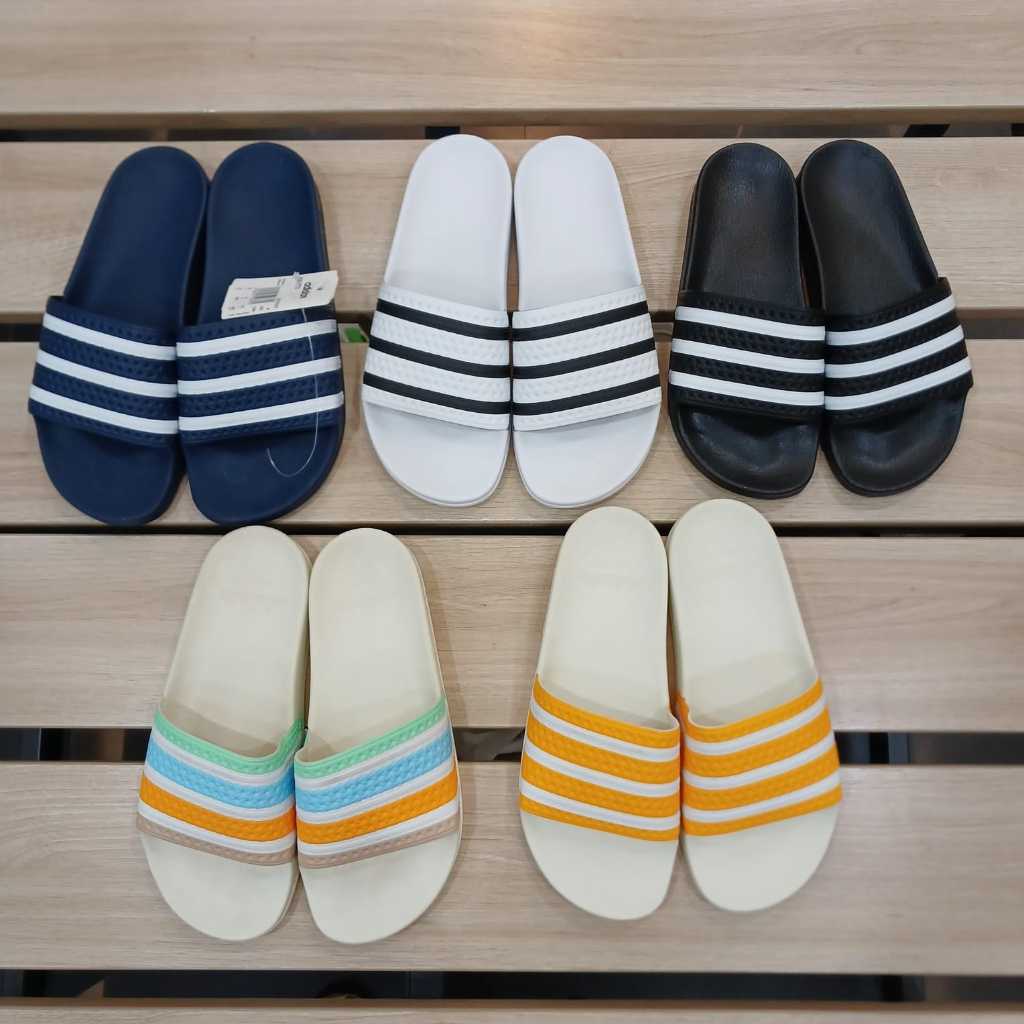 Jual Sandal Slide - ADIDAS Originals Adilette Slides - Multicolor ...
