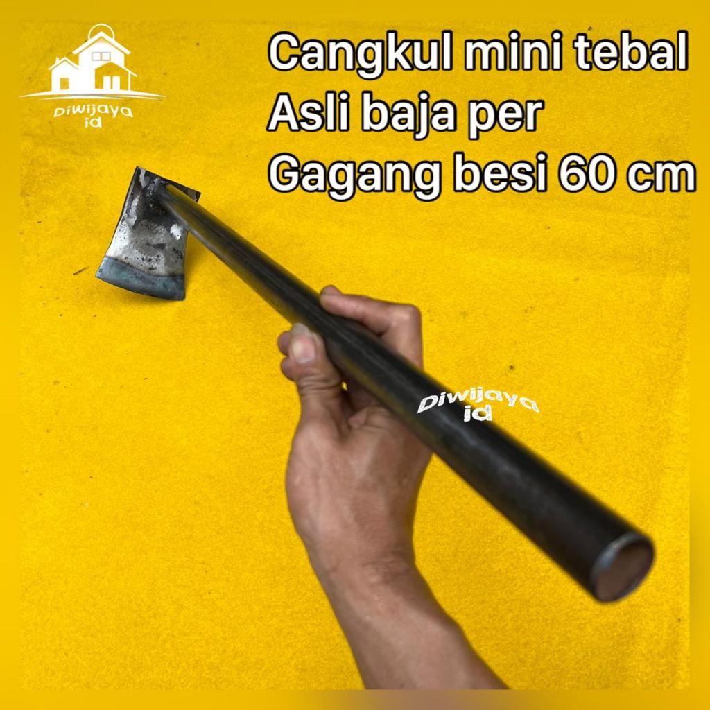 Jual Cangkul Mini Baja Per Gagang besi 60 cm - Wangkil Petel Gatul ...