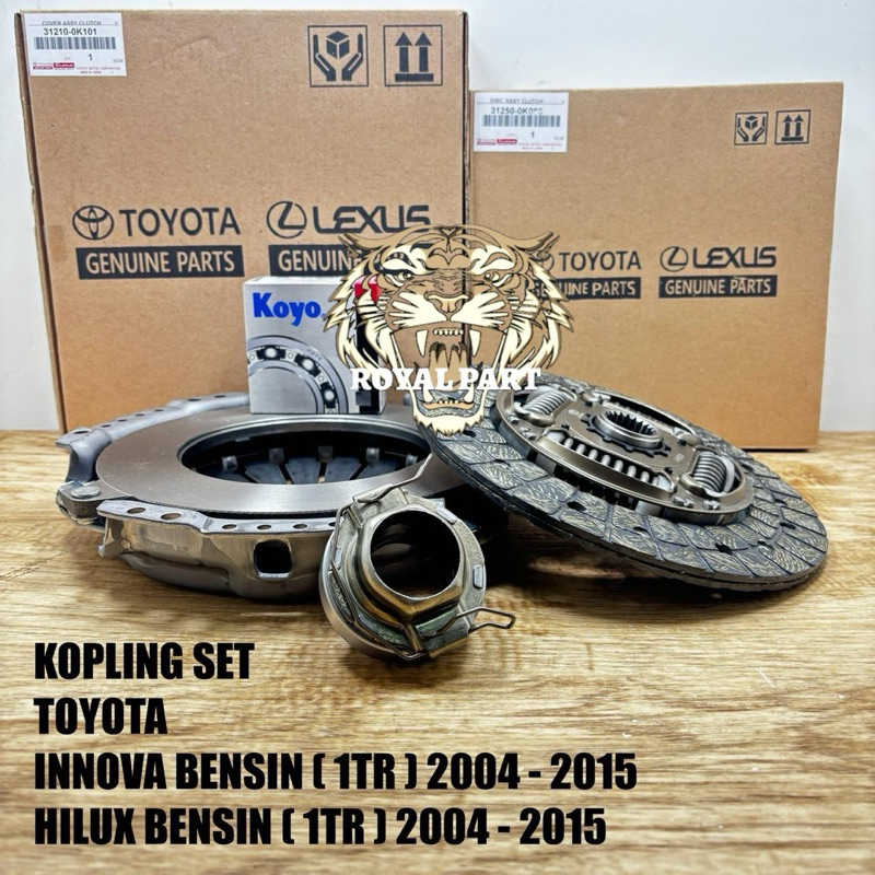 Jual KOPLING SET TOYOTA INNOVA BENSIN HILUX BENSIN 1TR ( 2004 - 2015 ...