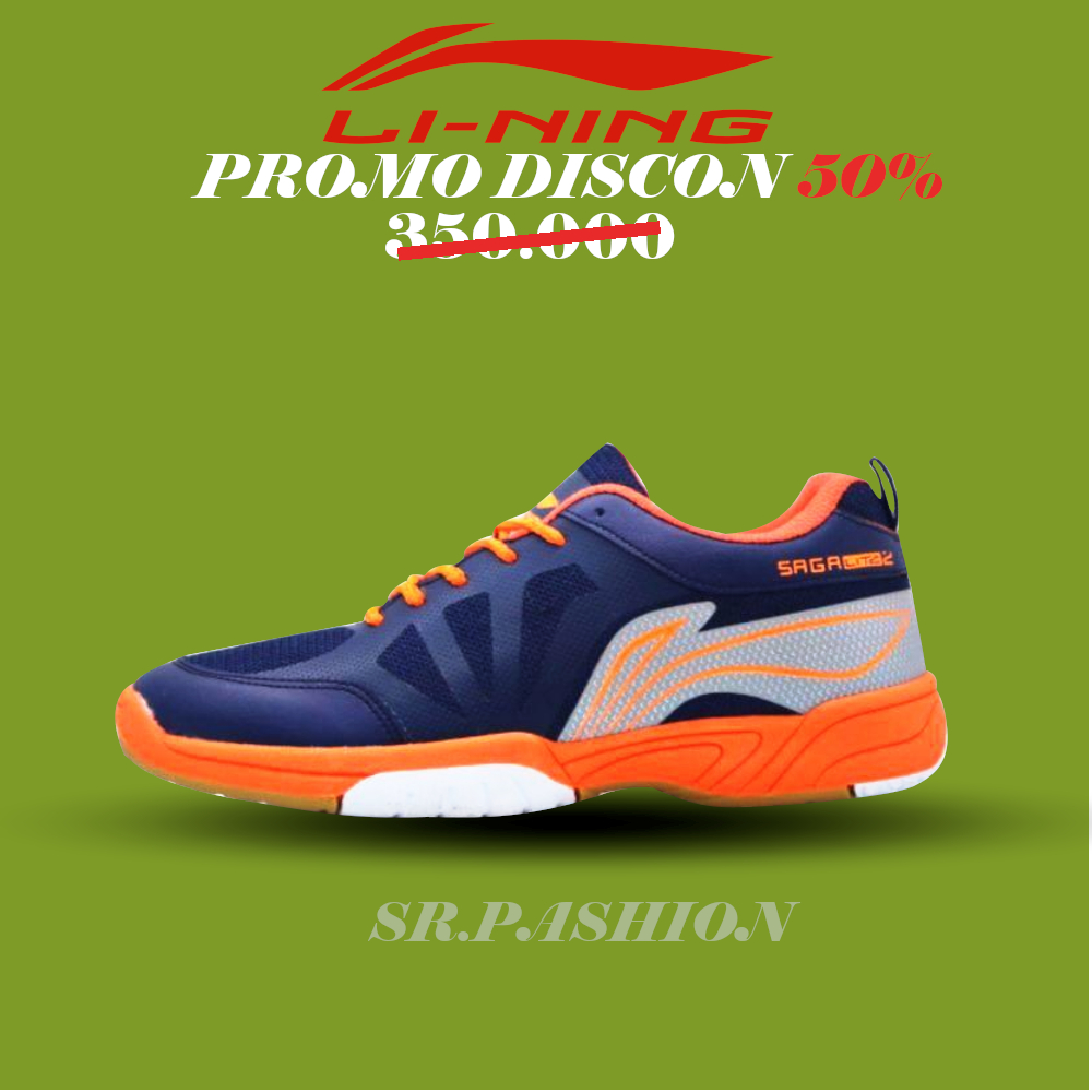 Jual Sepatu Badminton Terbaru Lng Saga Lite Limeted Edition Best ...