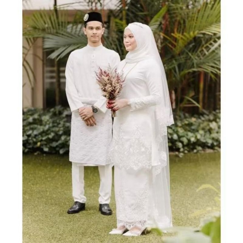 Jual gaun pengantin muslimah Malaysia Melayu gaun akad gaun walimah ...
