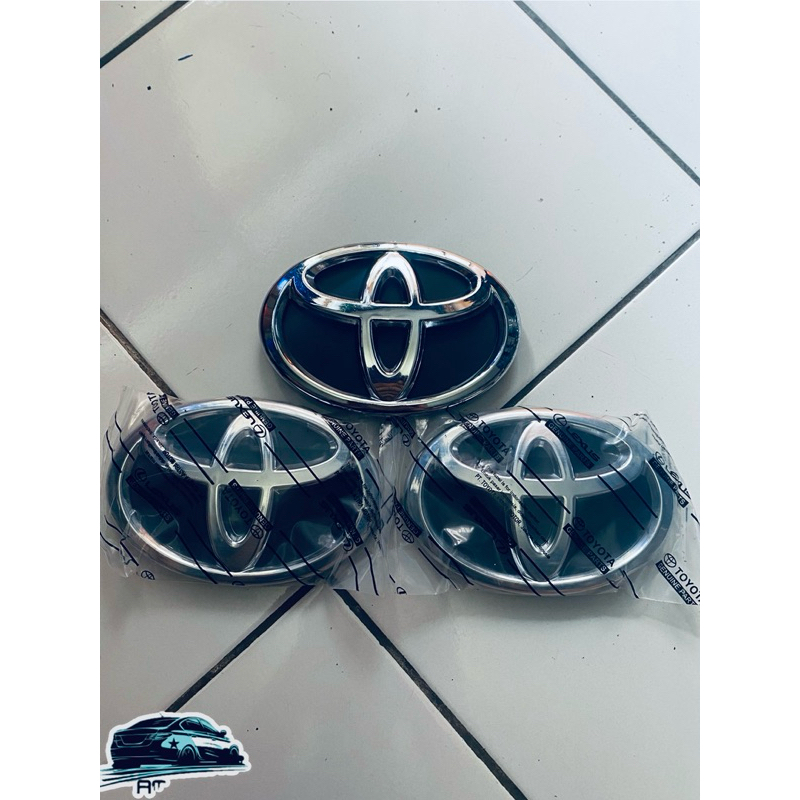 Jual LOGO DEPAN GRIL ALL NEW AVANZA VELOZ 2012-2014 ORIGINAL UKURAN 14 ...