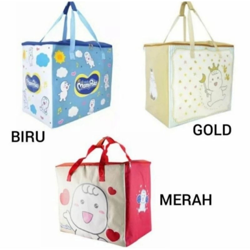 Jual Tas Belanja Travel Jumbo Big Size Pokojang Diapers Bag Popok ...