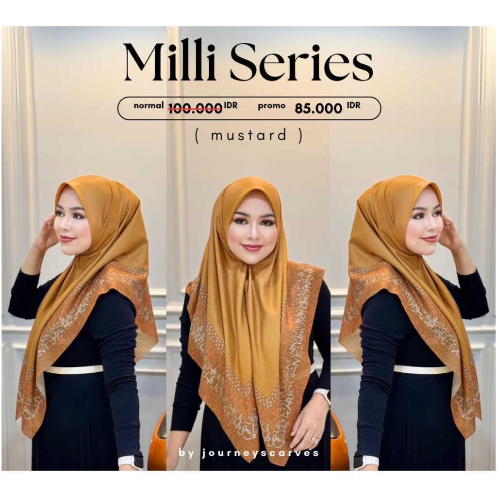 Jual MILLI SERIES JOURNEY SCARVES TERBARU | Shopee Indonesia