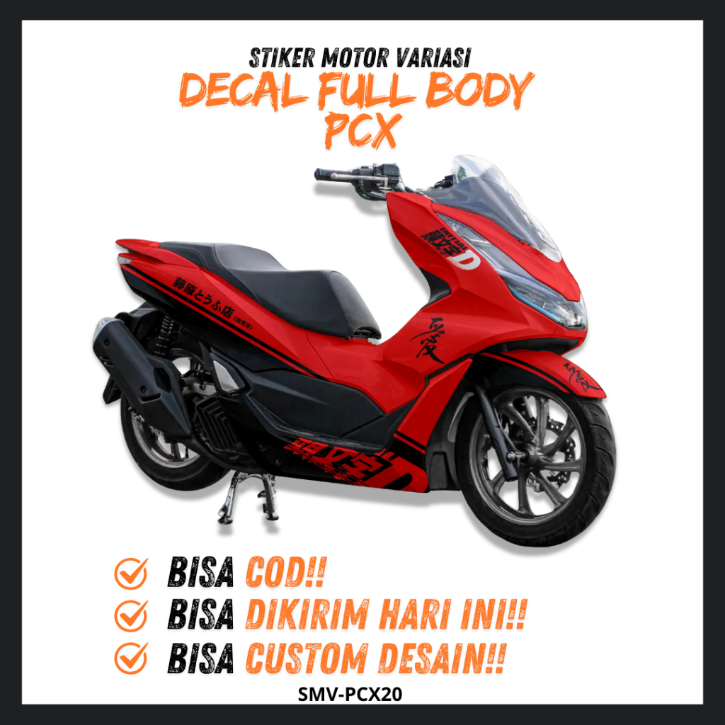 Jual DECAL STIKER PCX 160 FULL BODY TERBARU 2024 STICKER PCX 160 2023 ...