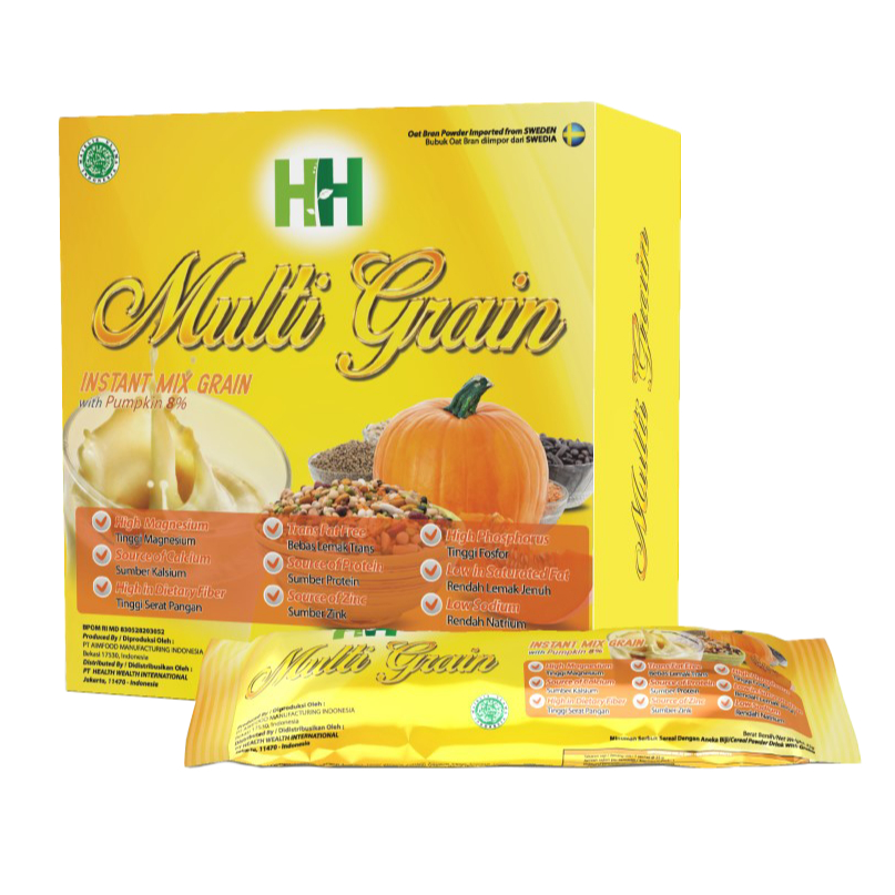 Jual HH Multi Grain HWI Minuman Sereal untuk Sehat dan Diet - 1 Bok isi ...