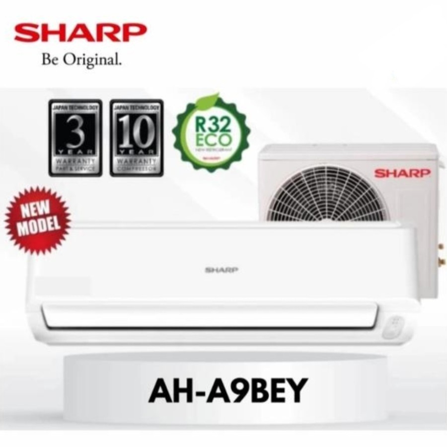 Jual AC Sharp AH-A9BEY 1 PK + Material + Pasang A9BEY 1PK | Shopee Indonesia