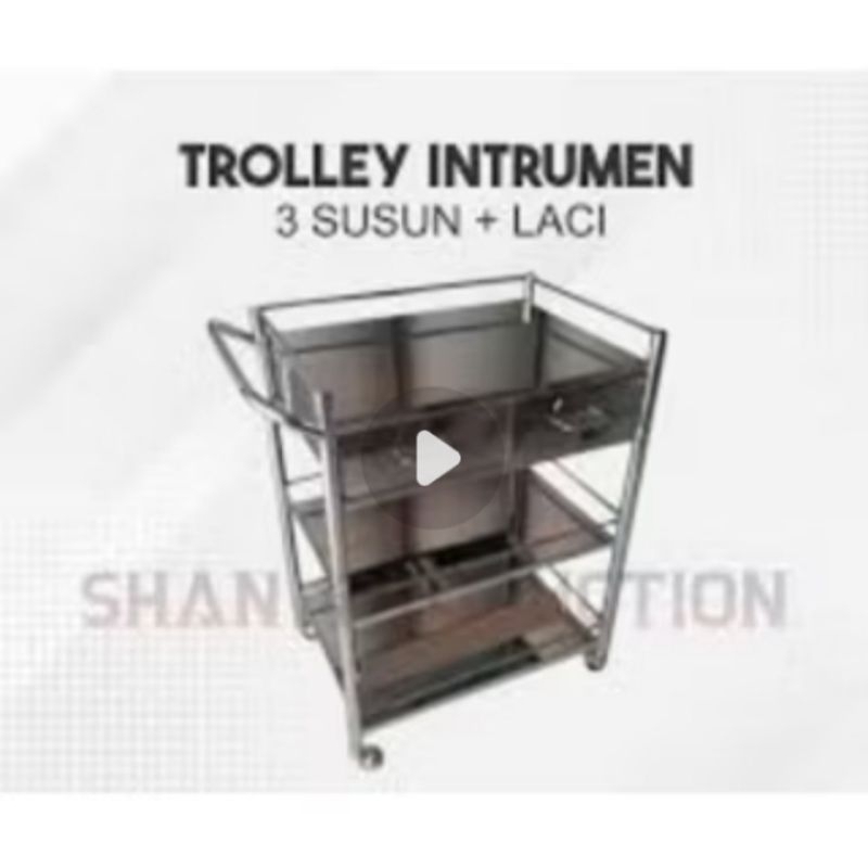 Jual troli trolly intrumen rs klinik bidan | Shopee Indonesia