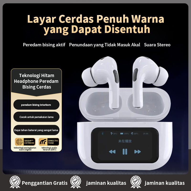 Jual SOUNDREASON A9 PRO ANC/ENC TWS Earphone Headset Bluetooth V5.4 ...