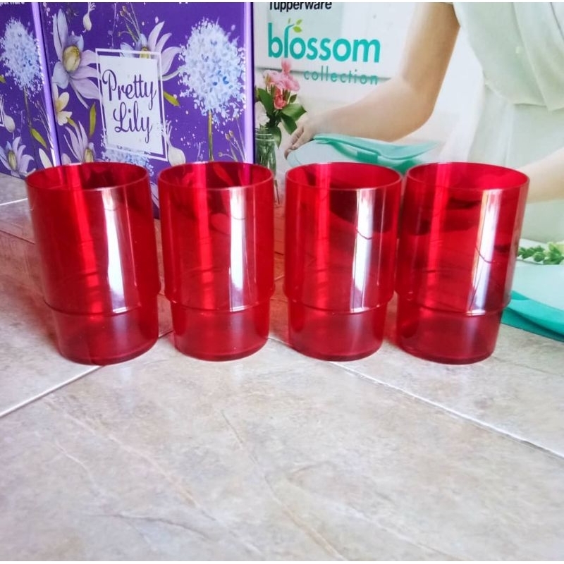 Jual Classy Glass/Gelas Crystal Original Tupperware | Shopee Indonesia