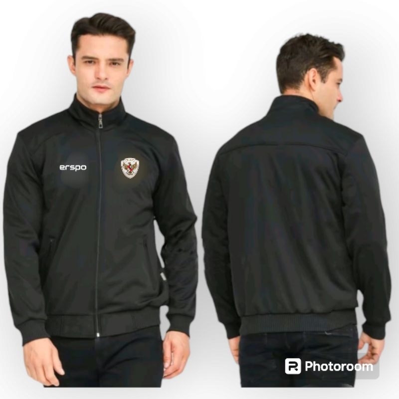 Jual jaket pria tracktop logo timnas indonesia big size jumbo | Shopee ...