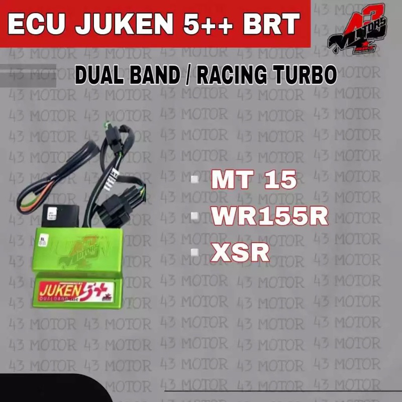 Jual ECU JUKEN 5++ BRT| MT15 | WR155R | XSR DUAL BAND | RACING TURBO ...