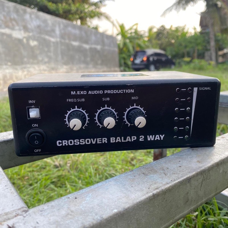 Jual Crossover 2way 24db Subwoofer Dan Mid Dilengkapi Led Signal Lebih ...