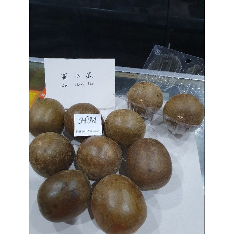 Jual LO HAN KO BULAT / 罗汉果 LO HAN GUO / UNTUK PANAS DALAM | Shopee ...