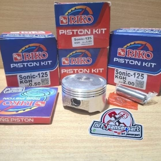 Jual PISTON KIT//SEHER SET RING HONDA SONIC LAMA PEN 13 CS1 /CS 1 OVER ...