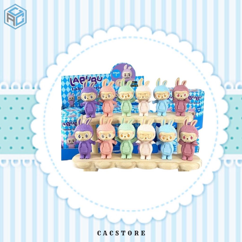 Jual Labubu Hippers Series Gacha Box Decorative Mini Figures Blindbox ...