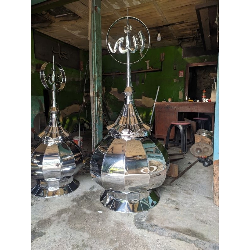 Jual kubah masjid stainless diameter 60cm | Shopee Indonesia
