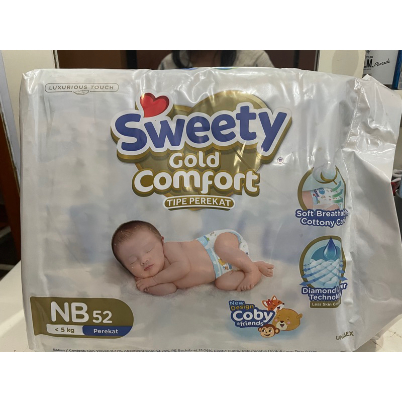Jual Sweety Gold Comfort Tipe Perekat NB 52
