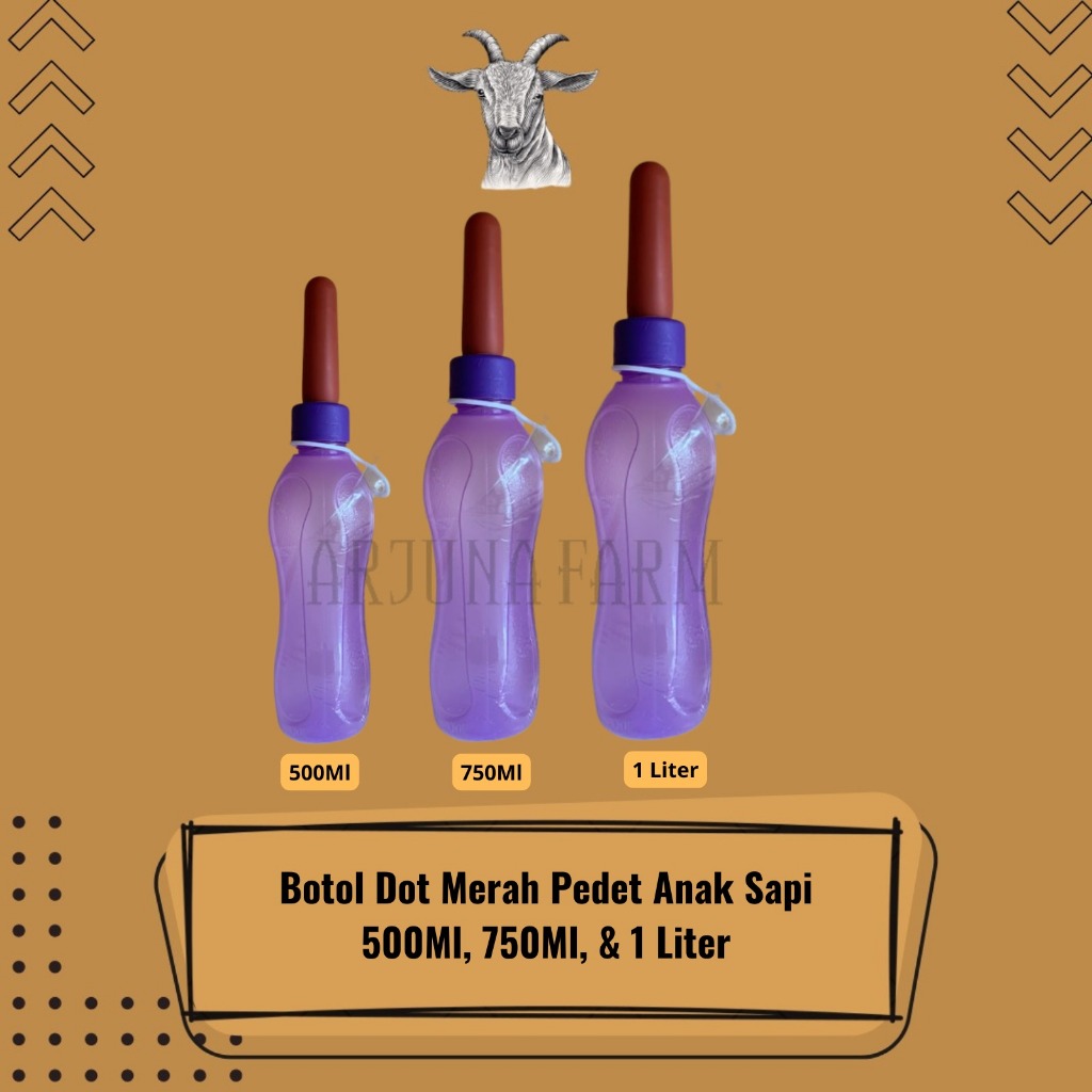 Jual Botol Dot Susu untuk Pedet Cempe Kerbau Sapi Baru Lahir 500Ml ...